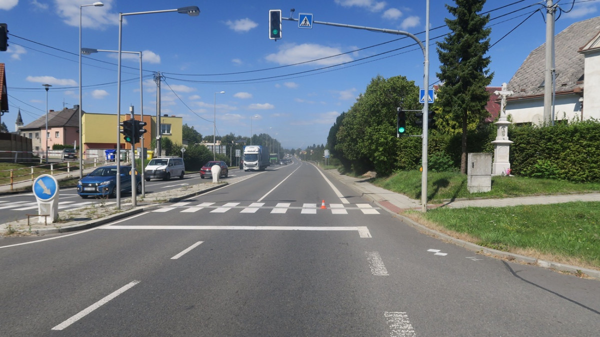 Řidič srazil na přechodu psa. Zvíře uhynulo, motorista ujel